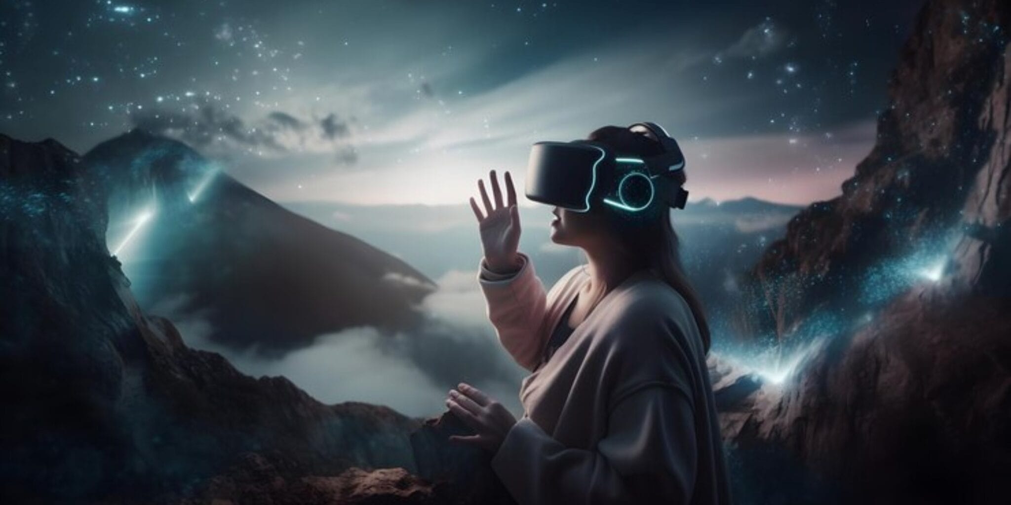 Mesmerizing World of Reality-Warping 3D Live Streamin