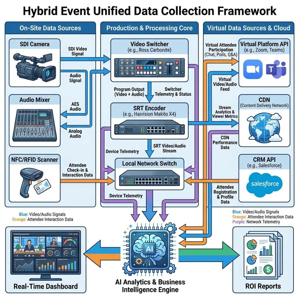 AI Analytics for Hybrid Event ROI | B2B Streaming Tech