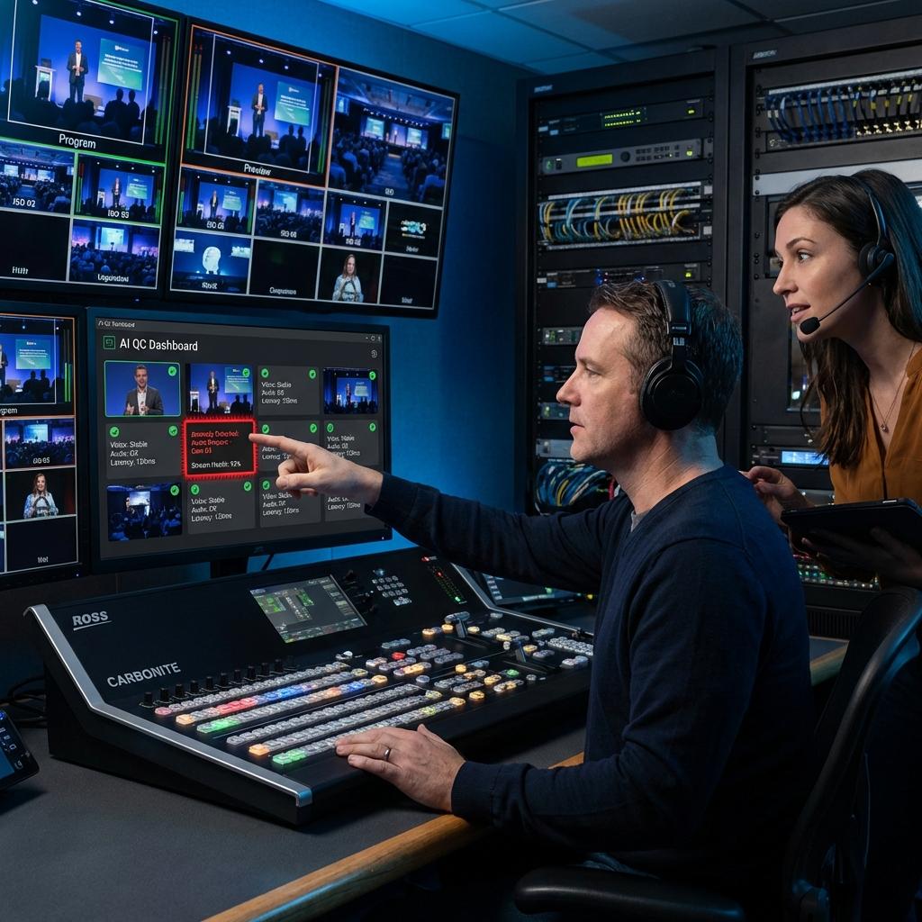 Secure AI Cloud Production for B2B Hybrid Events | SFS